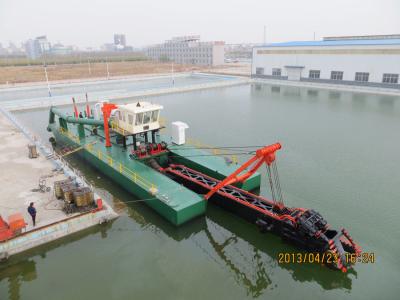 China Soncap Panama Certified Custom Building 20 Inch Hydraulic Cutter Suction Dredger with Spud Carriage for sale