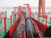 China SGS Inspection Cutter head Suction Dredges with 3800 M3/h Double Dredging Pumps for sale
