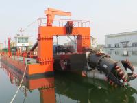China High Performance 20 inch 700 cbm/h Solid Sand Suction Hydraulic Cutter Suction Dredger with Spud Carriage for Dredging for sale