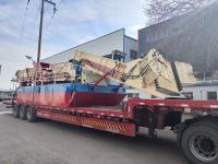 China 115kw Power Water Hyacinth Harvester Collect Water Plants On Water for sale