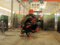 China 43.5 Meters Suction Cutter Crown Type Sand Dredging Ship Vessel Equipment For Sand Dredging for sale
