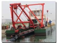 China GPS Navigation  450mm 18 inch Dredging Vessel with Suction Cutter Crown Type and Spud Carriage Sand Dredging for sale