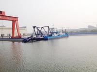 China 6 inch to 26 inch Cutter Suction Sand Mud Dredging Boat for Dock Dredging Depth 15 meters Underwater for sale
