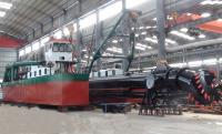 China 450 Mm 18 Inch Sand Dredging Ship With Cutter Head For Sand Suction From Sea Or River for sale