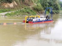 China 150 Cubic Meter Model Sand Pumping Ship With 601KW  Engine for sale