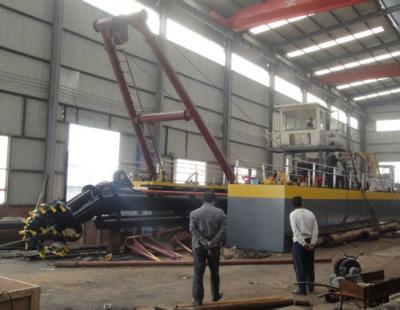 China 14Inch Model 300m3/h Cutter Suction Dredger for Dredging Equipment/River Sand Mining for sale