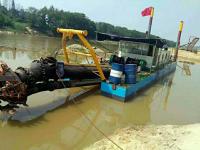 China 14Inch Model 300m3/h Cutter Suction Dredger for Dredging Equipment/River Sand Mining for sale