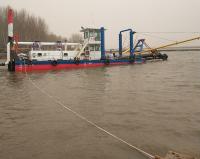 China 10Inch Model 150m3/h Mud Dredging Boat for Dredging Equipment/River Sand Mining for sale