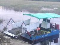 China 40kw Power Lake Weed Cutter Machine For Harvesting Aquatic Plants In Reservoirs for sale