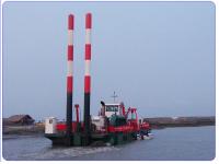China Centrifugal Pump 26 inch Cutter Head Sand Suction Dredger Equipment for Non-Self-Propelled Mobility Dredging Project for sale