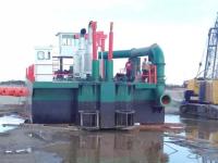 China 20 Inch Cutter Suction Sludge Dredging Boat For Sand Or Mud Dredging With Anchoring Booms And Spud Carriage for sale