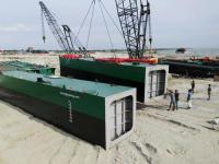 China Professional 960 cbm/h Cutter Suction Mud dredging boat for Mud Removal 14 m Dredging Depth for sale
