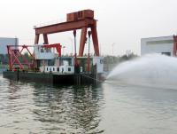 China Professional 960 cbm/h Cutter Suction Mud dredging boat for Mud Removal 14 m Dredging Depth for sale