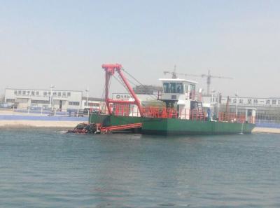 China 700mm Efficient Sand Dredger Machinery  / Sand Dredger With Anchor Booms And Spud Carriage for sale