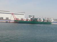 China 700mm Efficient Sand Dredger Machinery  / Sand Dredger With Anchor Booms And Spud Carriage for sale
