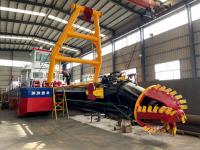 China Working Capacity 500 Cbm/H Driven Diesel Engine Customizable Cutter Suction Sand Dredger for sale