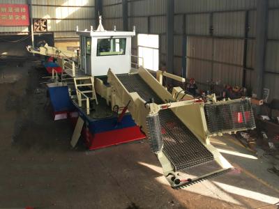 China High Efficiency Mowing Boat Effectively Clean Floating Aquatic Plants In Rivers for sale