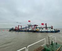 China 3800m3/h Model Dredges With Spud Carriage and Siemens PLC Control System for sale