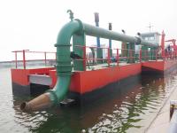 China 60 Cbm/h To 1500 Cbm/h Solid Sand Mining Dredge For Sand Dredging And 450mm Discharge Pipe Diameter With Cutter Head for sale
