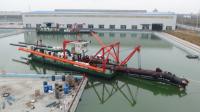 China 16 inch solid capacity 500m3/h cutter suction dredger for sand dredging for sale