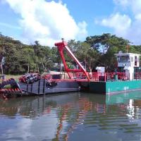 China 16 inch solid capacity 500m3/h cutter suction dredger for sand dredging for sale