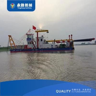 China 14 inch 300m3/h hydraulic cutter suction dredger for tin mining in the Philippines for sale