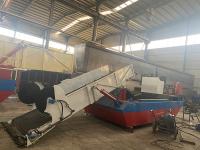 China 12cbm Wheel Driven Aquatic Weed Removal Harvester 4-5km/H for sale