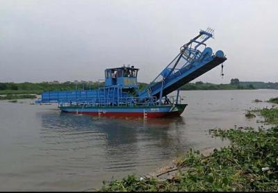 China 2 Section Aquatic Plant Harvester With 1.2M Harvesting Depth For River Waterweed Harvesting for sale