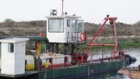 China High Performance 14 inch Sand Suction Dredging Vessel With 15m Dredging Depth And Siemens PLC Operation Systems for sale