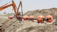 China High Performance 14 inch Sand Suction Dredging Vessel With 15m Dredging Depth And Siemens PLC Operation Systems for sale