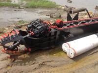 China Panama  400mm Heavy Duty Cutter Suction Dredger With Rexroth Hydraulic System for sale