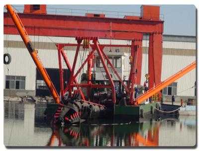 China Diesel Engine 400mm Cutter Dredger With Mud Pump for sale
