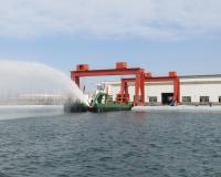 China Customizable 8 Inch To 26 Inch Small Cutterhead sand dredging machine With 700mm Discharge Pipe And Spud Carriage Dredging Works And Dredging Project for sale