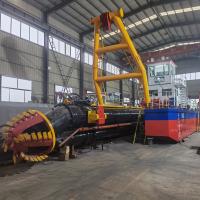 China 14 Inches Cutter Suction Dredger River Dredging Machine Sand for sale