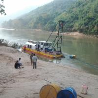 China 200 Cubic Meter Model Sand Boat Jet Suction Dredger for sale