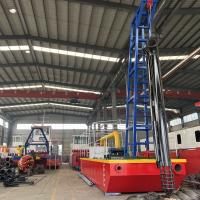 China 200 Cubic Meter Model Sand Boat Jet Suction Dredger for sale