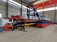 China Dredging 10m Depth Small Sand Dredging Ship With Cummins Marine Engine for sale