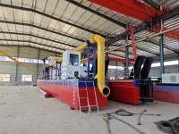 China Dredging 10m Depth Small Sand Dredging Ship With Cummins Marine Engine for sale