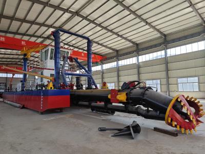 China Dredging 10m Depth Small Sand Dredging Ship With Cummins Marine Engine for sale