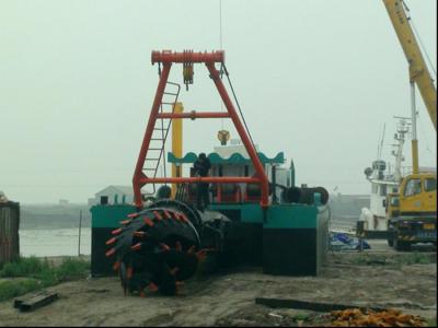 China 50 Cubic Meter/hour To 1800 Cubic Meter/hour Cutter Suction Sand Dredging Machine Marine Cummins Engines For Dredging for sale