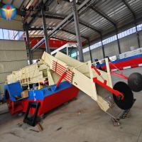 China River 60kw Small Lake Weed Harvester With Diesel Engine for sale