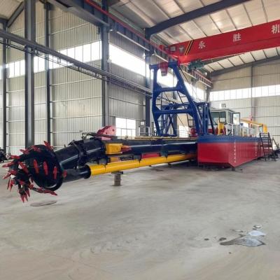 China Powerful 14 Inch Cutter Suction Dredger For Sand Silt Clay And Sediment Excavation for sale