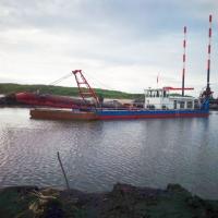 China 14 Inch River Dredging Equipment With Full Hydraulic System For Sand Mining Project for sale