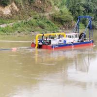 China High Capacity Sand Dredger With Deep Water Dredging Ability Solid Capacity 600-700m3/H for sale