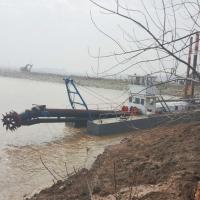 China Advanced 12 Inch Slurry Dredging Boat With Diesel Engine For Dredging Project for sale