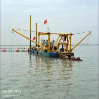 China Powerful Cutter Suction Dredger With Cutter Head Diameter 1000-3000mm And Optional Moving Trolley for sale
