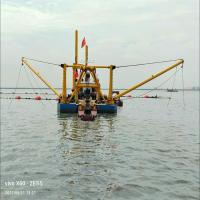 China Powerful Cutter Suction Dredger With Cutter Head Diameter 1000-3000mm And Optional Moving Trolley for sale