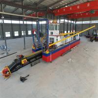 China Square Round Shape Ladder Cutter Suction Dredge With 1-15m Dredge Depth for sale