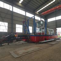 China Square Round Shape Ladder Cutter Suction Dredge With 1-15m Dredge Depth for sale