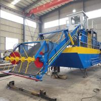 China 10 Cubic Meters Capacity Garbage Collection Boat With Full Hydraulic System for sale